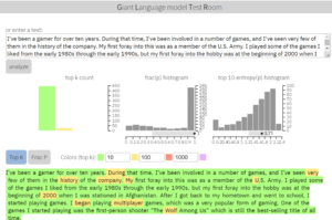 AI Detector | GLTR - Twaino