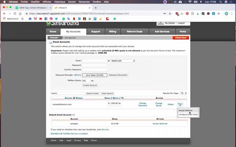 Comment créer une adresse email pour votre blog ou votre entreprise