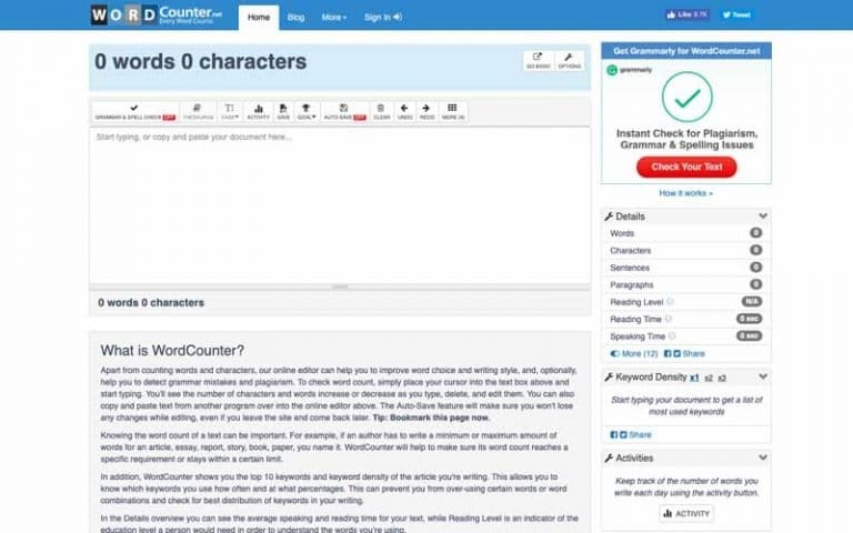 Compteur de Mots et Caractères | Gratuit et En ligne - Twaino