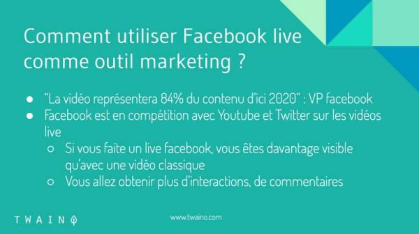 Pourquoi et Comment Utiliser Facebook Live ? (Le Guide Complet) - Twaino