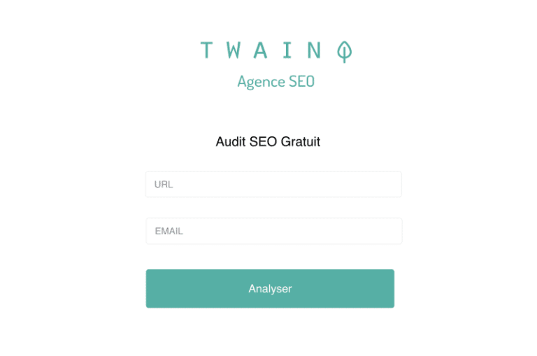 Audit SEO - Twaino