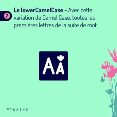 Définition Camel Case - Twaino